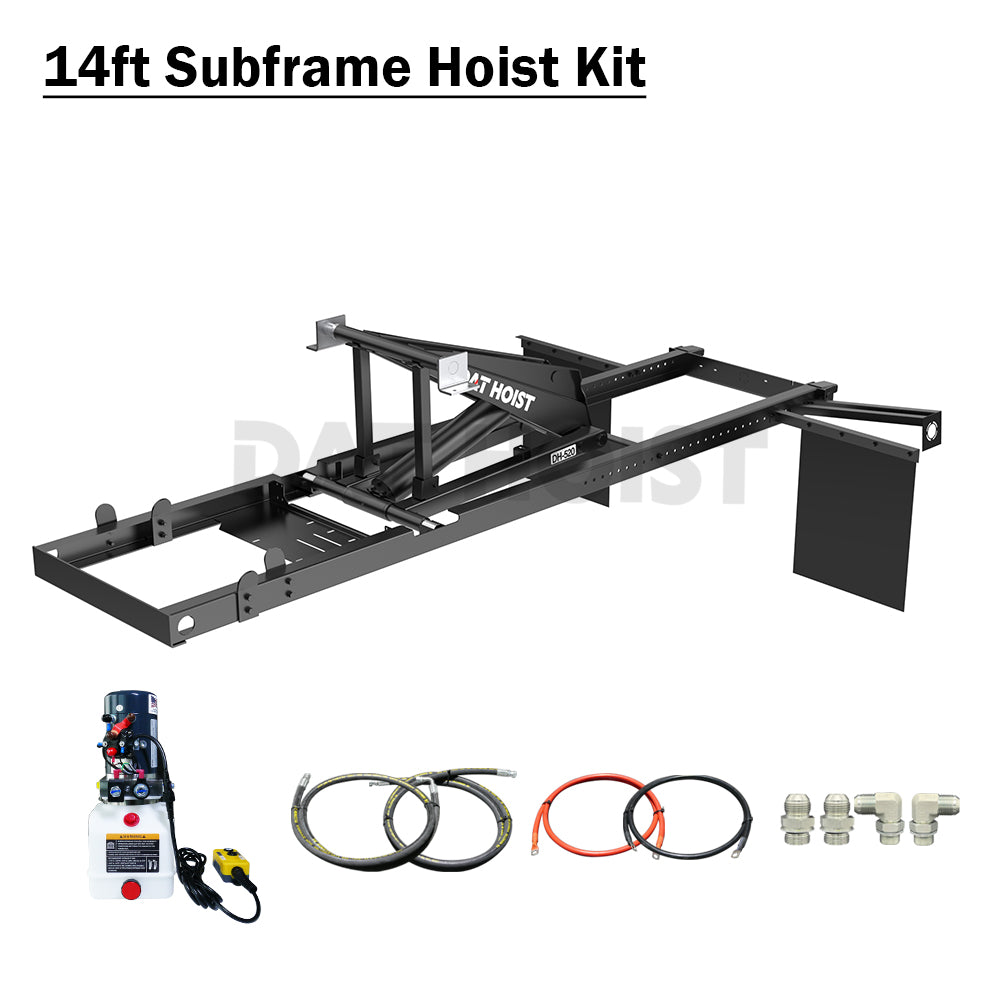 14ft Hydraulic Subframe Hoist Kit for DH-520HD Scissor Hoists – DAT HOIST